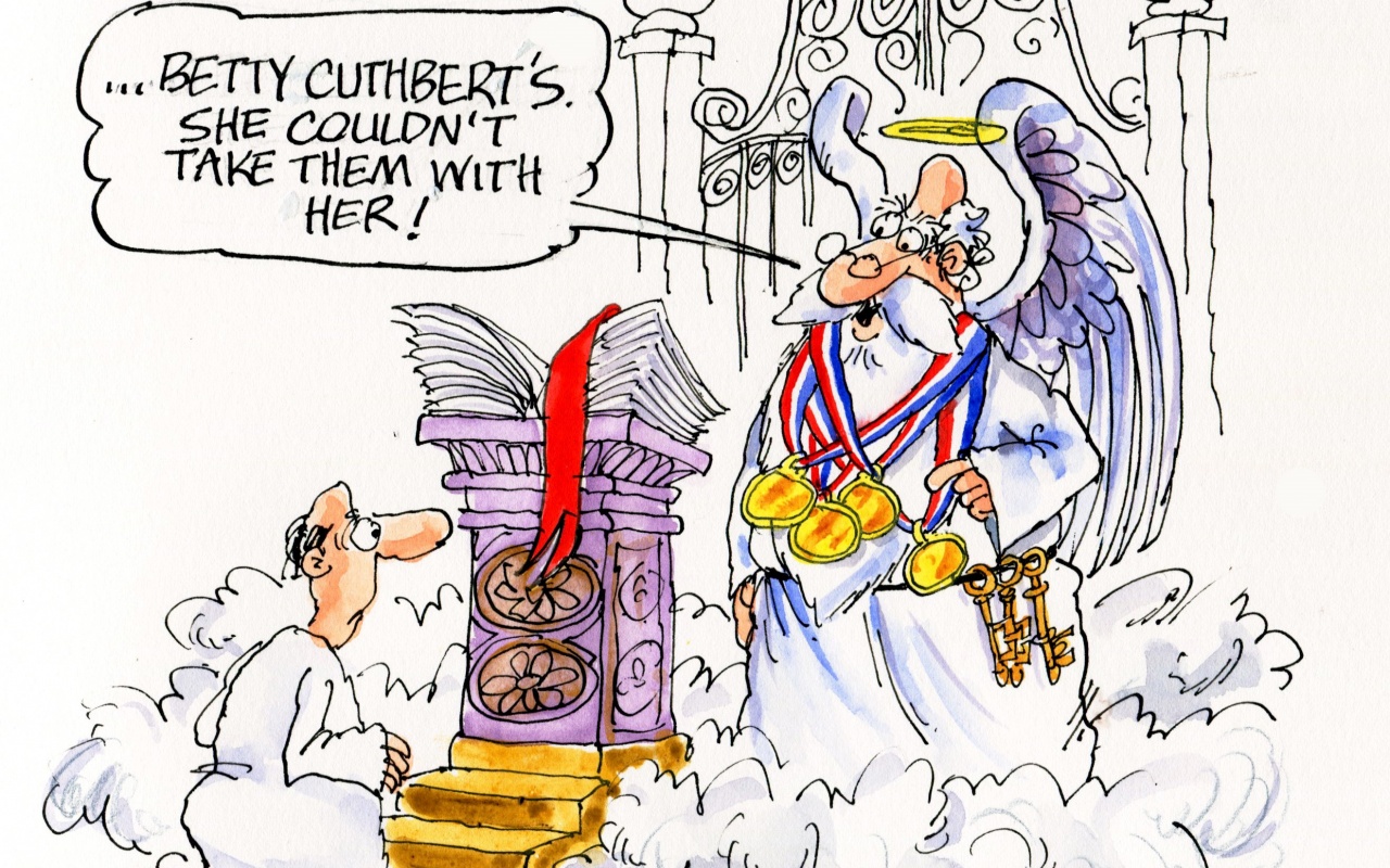 George Haddon farewells Australia’s Golden Girl Betty Cuthbert ...